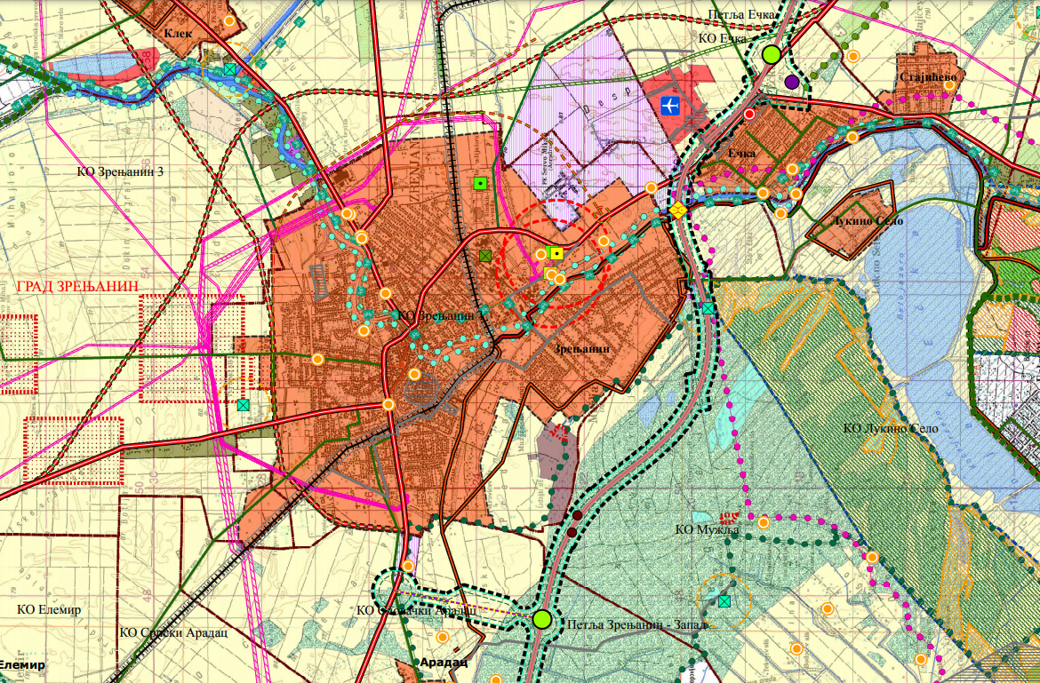 Objavljene mape detaljne trase autoputa Beograd - Zrenjanin - Novi Sad ...