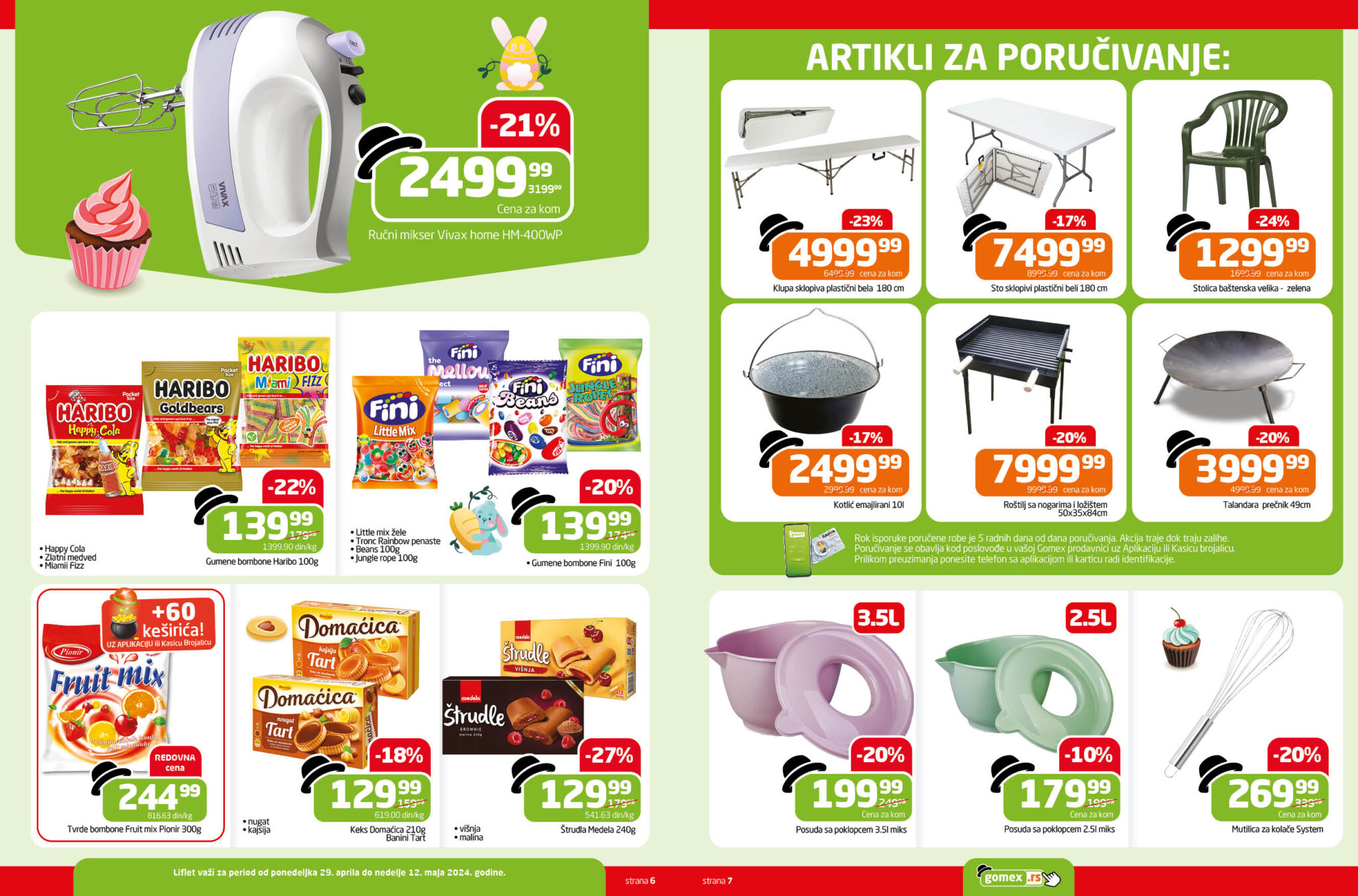 Gomex akcije: 3 dana sjajana cena i tematski katalog slatki maj - ZR Klik